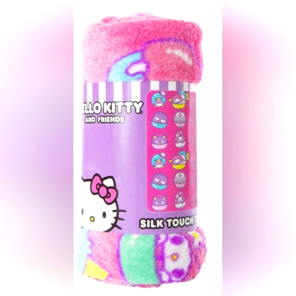 Hello Kitty | Other | New Hello Kitty And Friends Throw Blanket | Poshmark